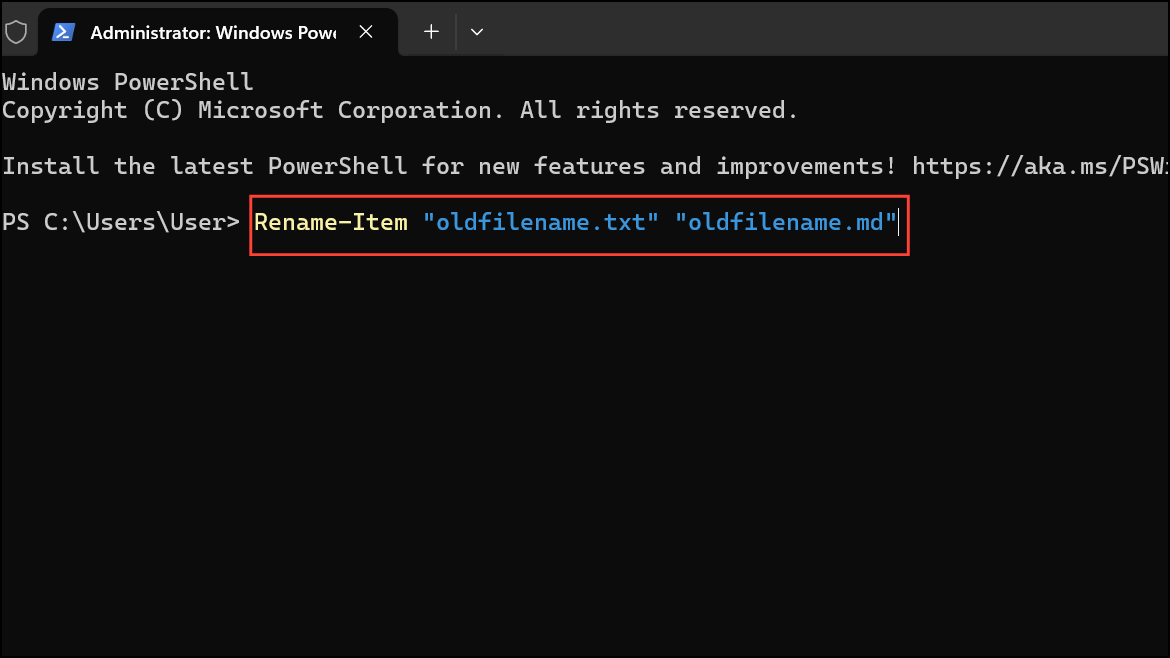 直接在 Windows 11 中更改文件扩展名 - Thing's Blog